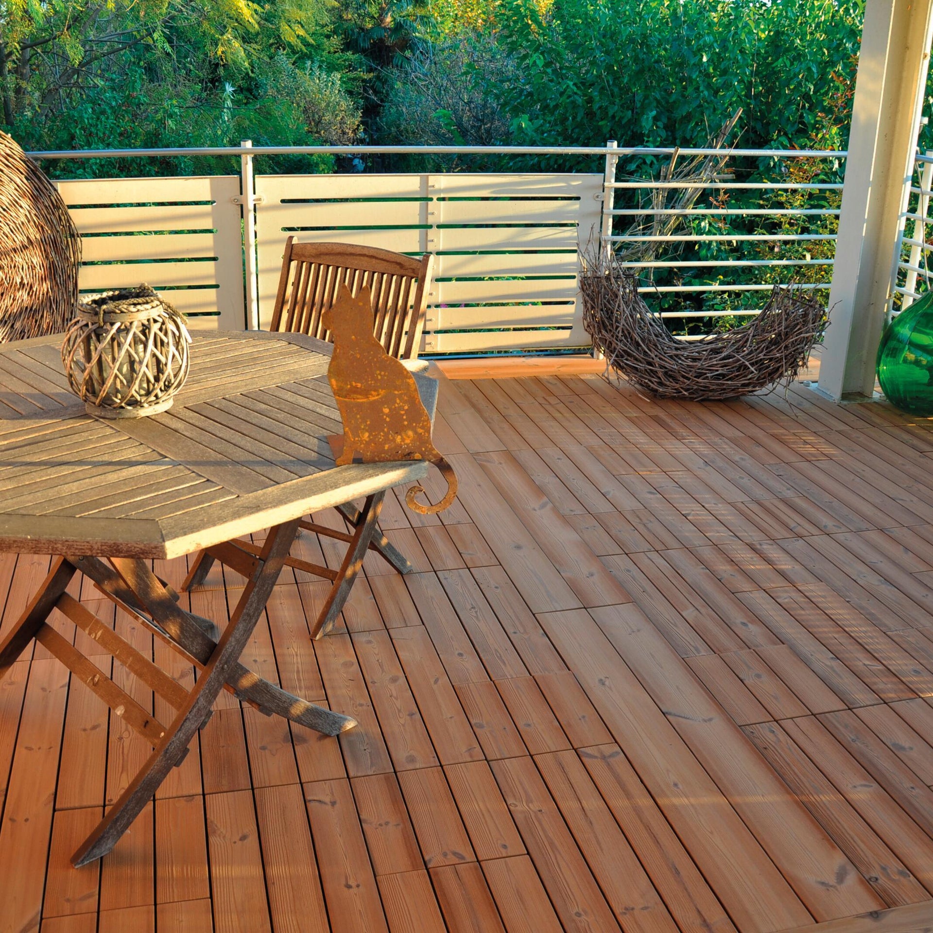 Listone da incastro in legno L 120 x H 15 cm, Sp 20.5 mm marrone ...