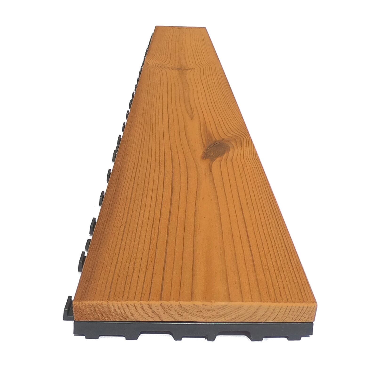 Listone da incastro in legno L 120 x H 15 cm, Sp 20.5 mm marrone ...