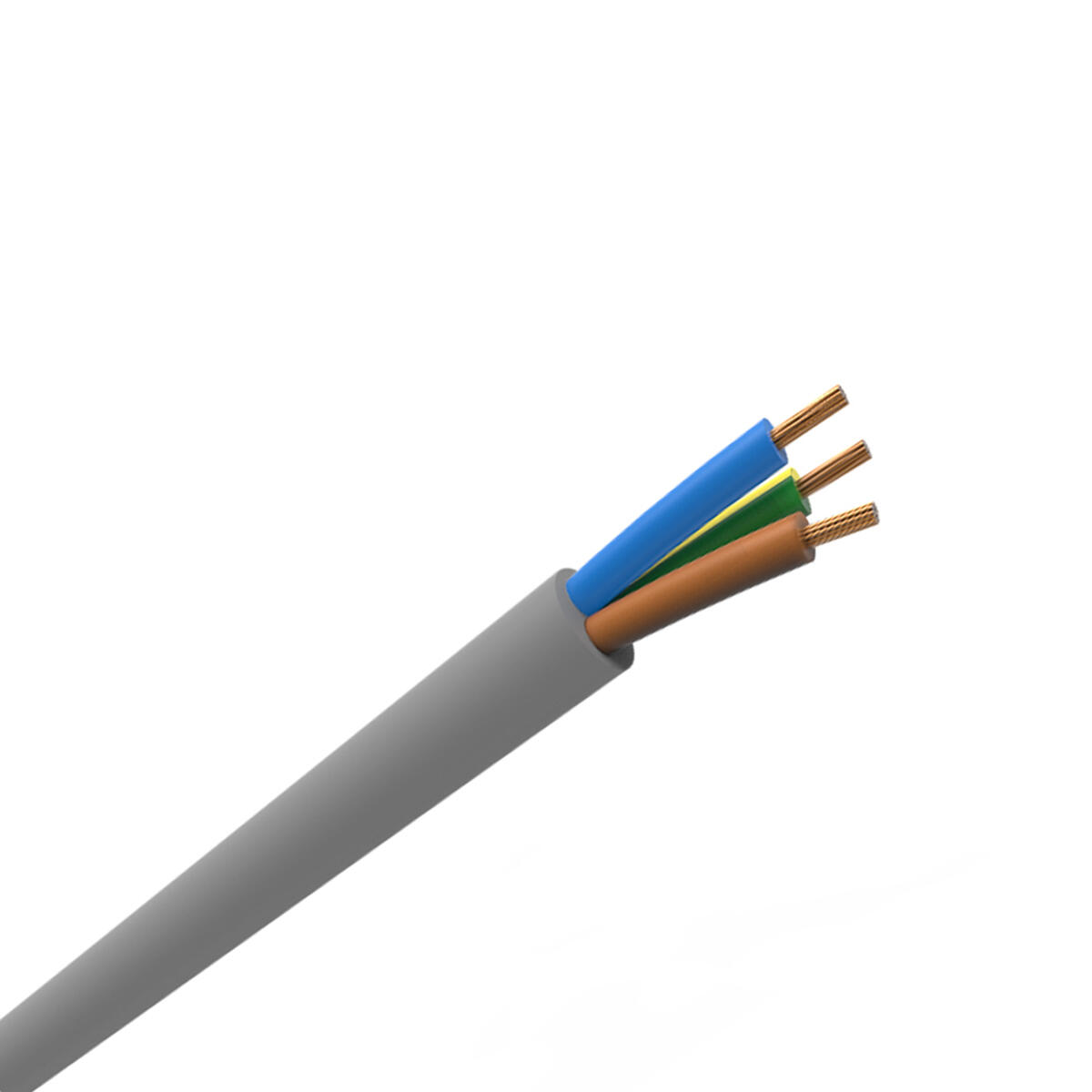 Cavo elettrico grigio FG16OR16 3 x 4 mm² ELECTRALINE vendita al metro | Leroy Merlin