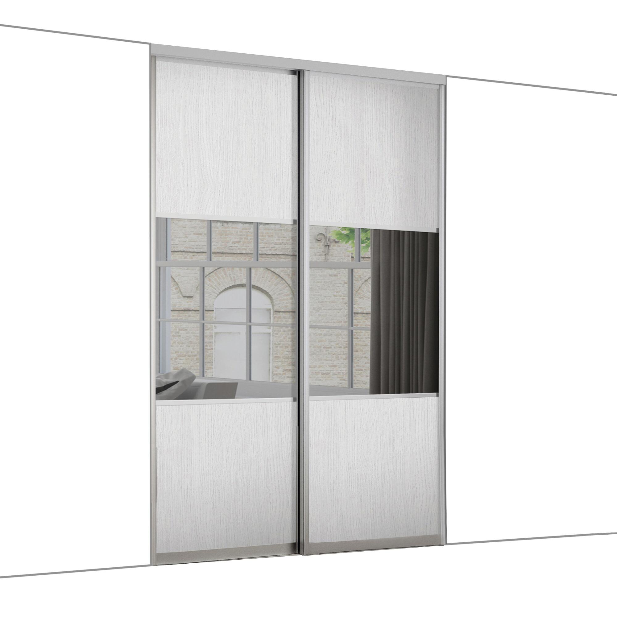 Ante scorrevoli Boston 2 ante grigio L 120 x H 270 cm | Leroy Merlin