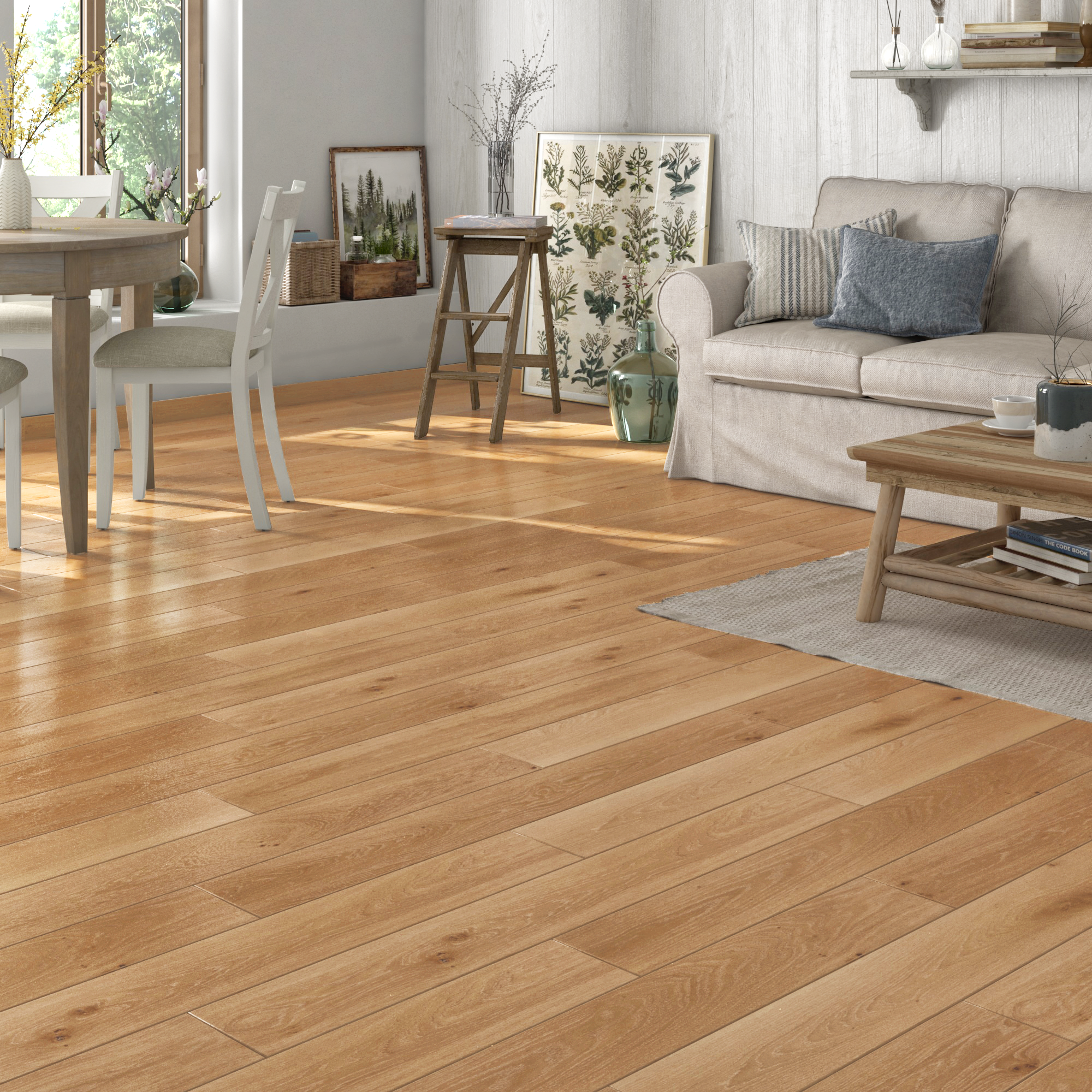 Parquet Legno Intenso L rovere marrone | Leroy Merlin
