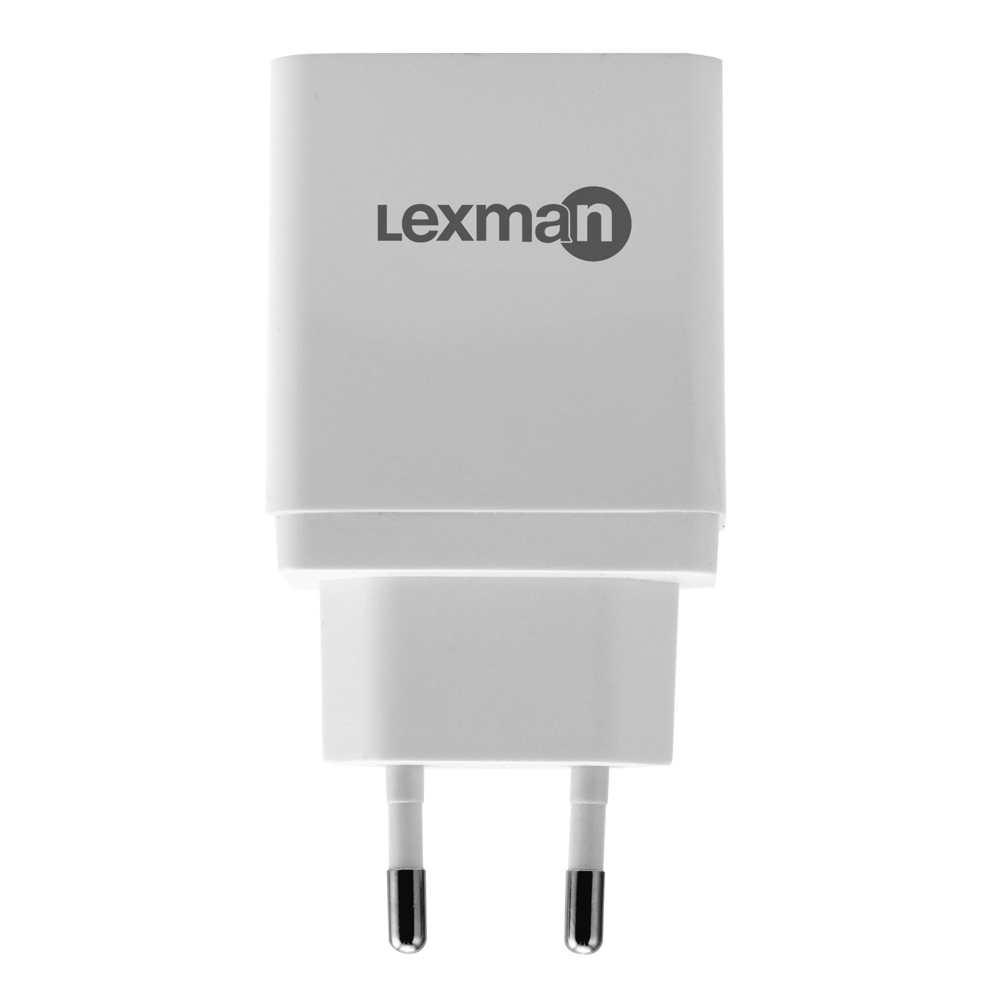 Adattatore usb 10 A LEXMAN bianco | Leroy Merlin
