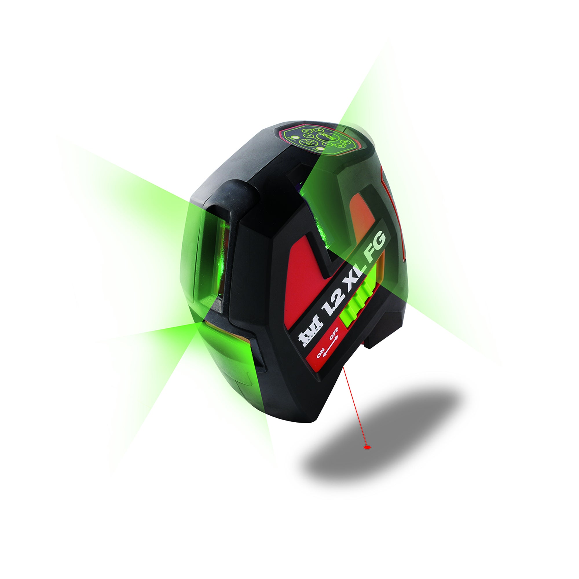 Livella laser SPEKTRA 1.2 XL FG e treppiede TP Light verde | Leroy Merlin