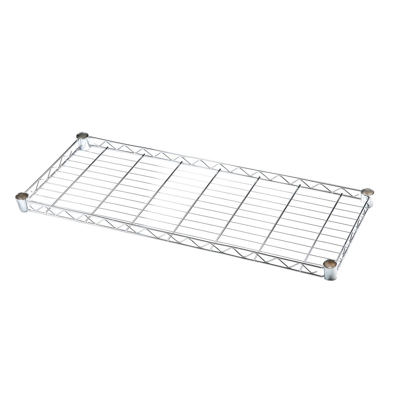 Ripiano Spaceo Chrome Style+ L 90 x H 35 x P 4 cm grigio cromato ...