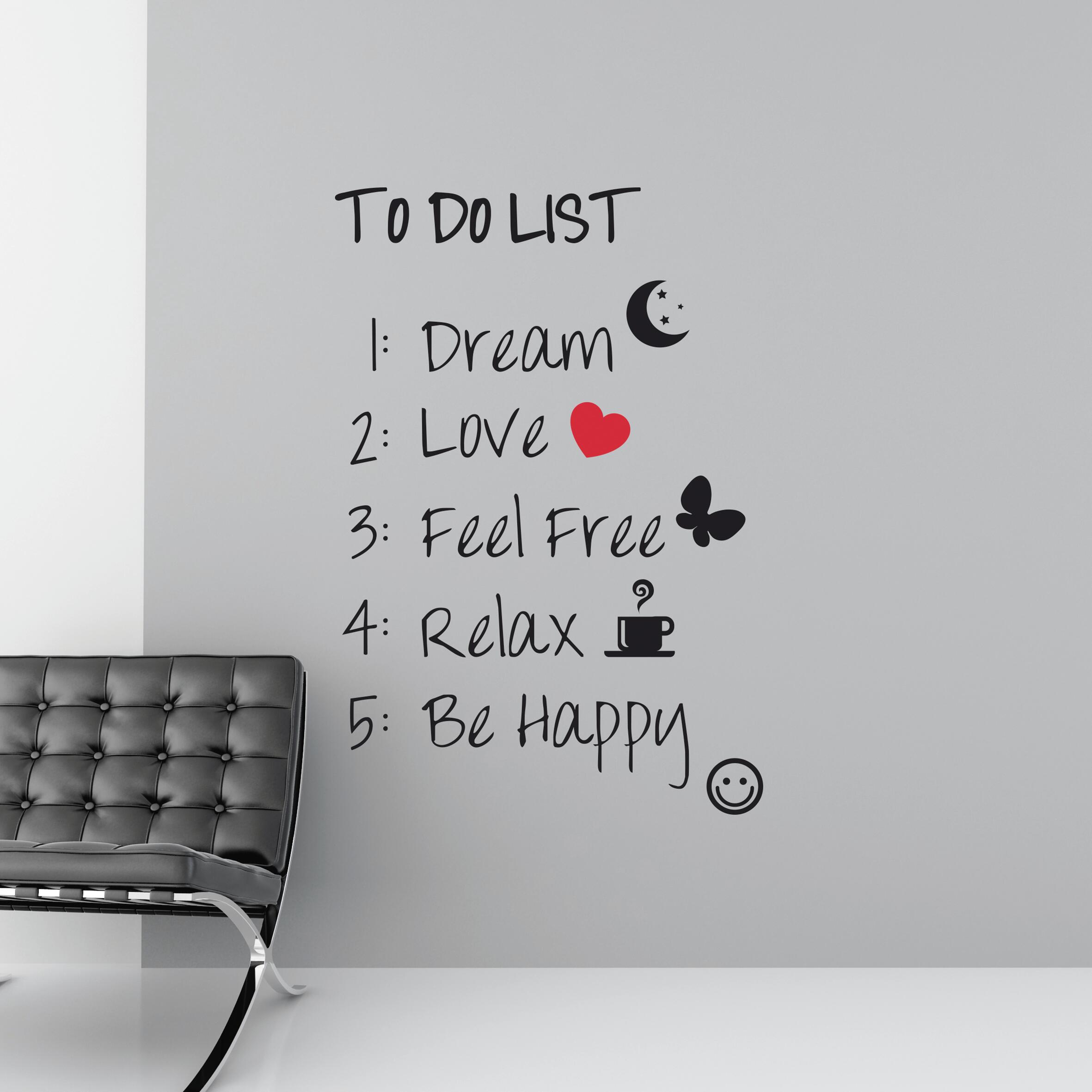 Sticker Rules 47.5x48 cm multicolore | Leroy Merlin