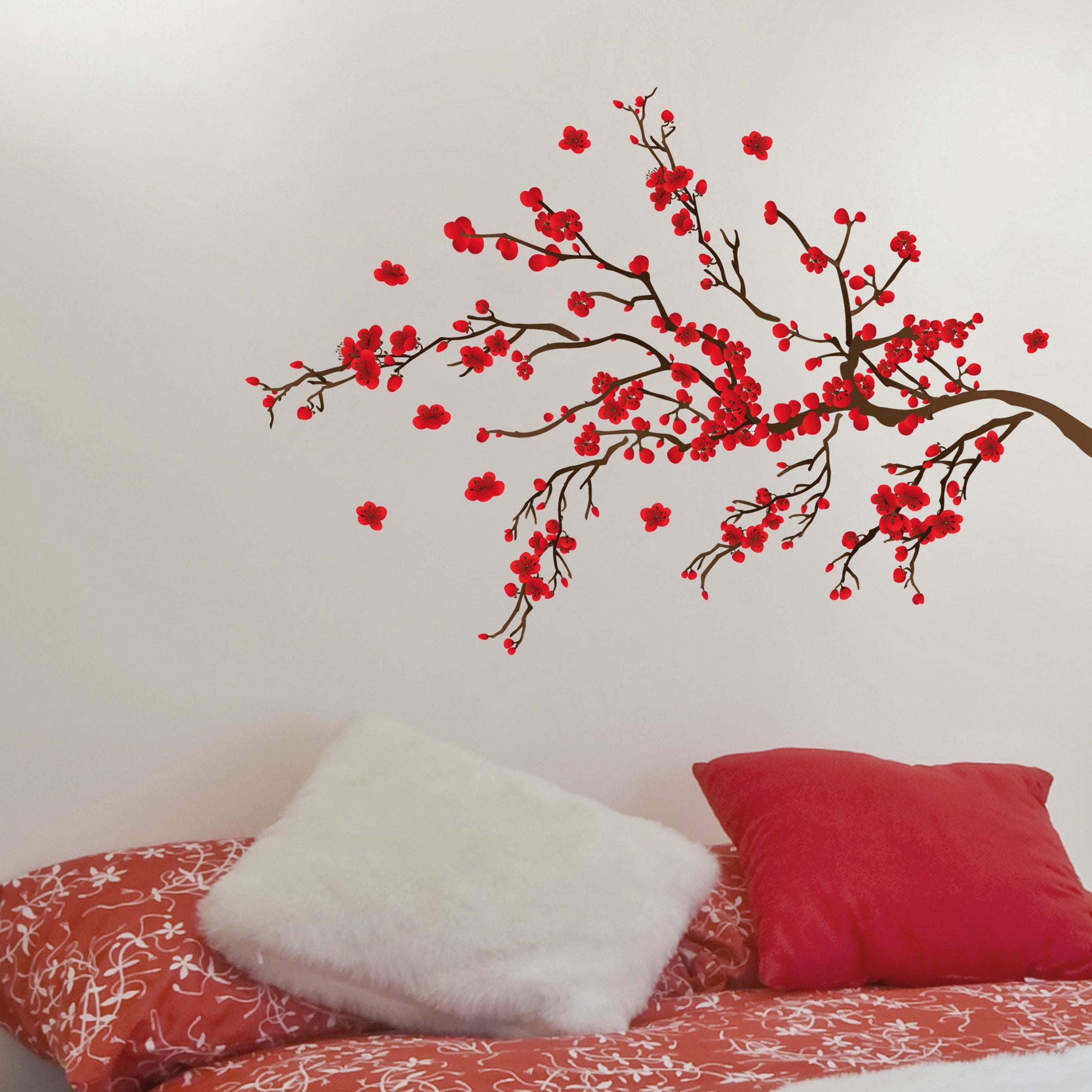 Sticker decorativo Red ramage 35x100 cm multicolore | Leroy Merlin