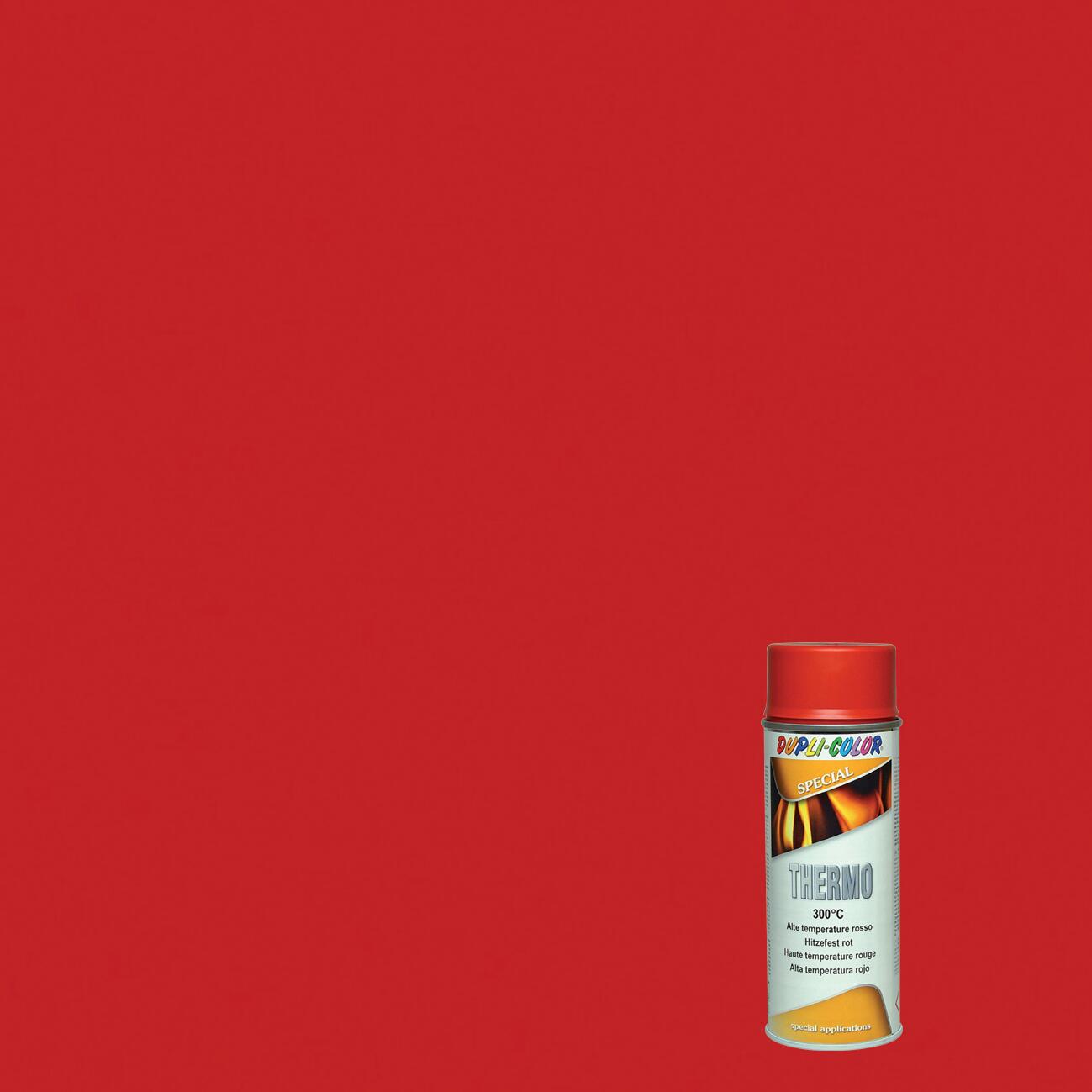 Smalto spray acrilico DUPLI COLOR Thermo 0.4 L rosso opaco | Leroy Merlin
