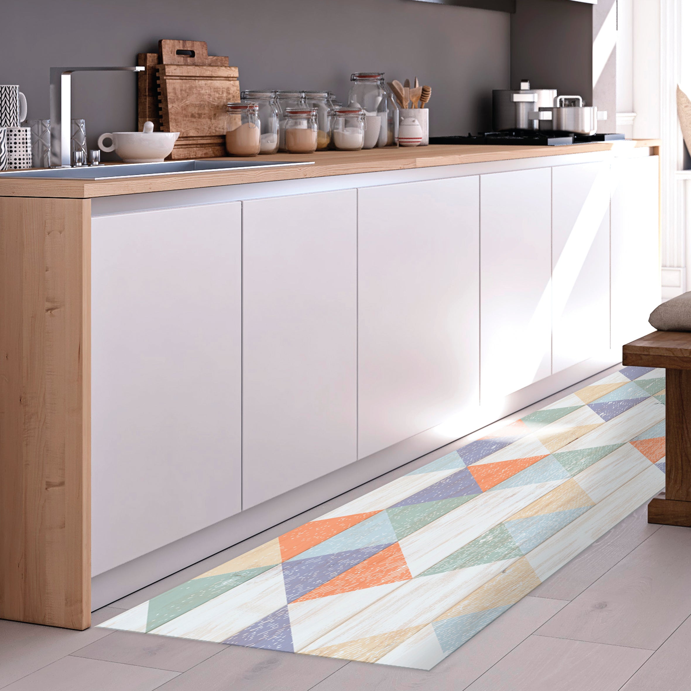 Passatoia Venile in pvc, multicolore, 50x180 | Leroy Merlin