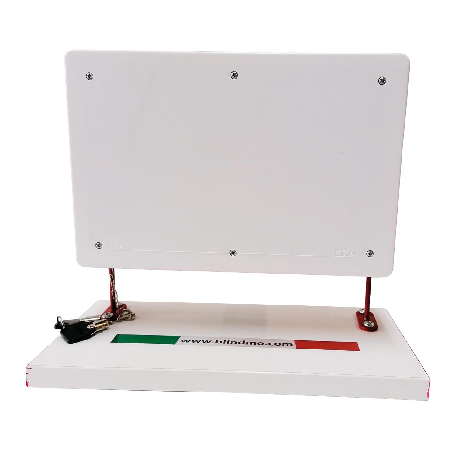 Cassaforte a chiave Porta pistola da murare L40 x P7 x H31.5 cm | Leroy ...