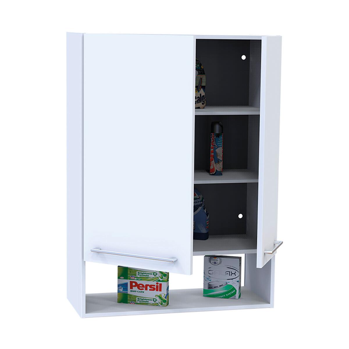 Mobile lavanderia Remix bianco rivestito L 75 x P 35 x H 104 cm | Leroy ...