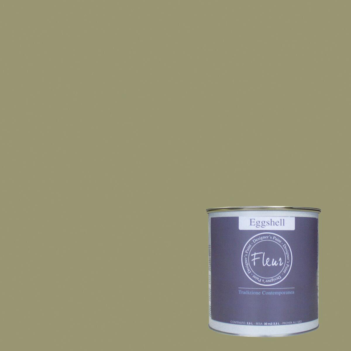 Smalto FLEUR EGGSHELL base acqua verde bamboo satinato 0.75 L | Leroy ...