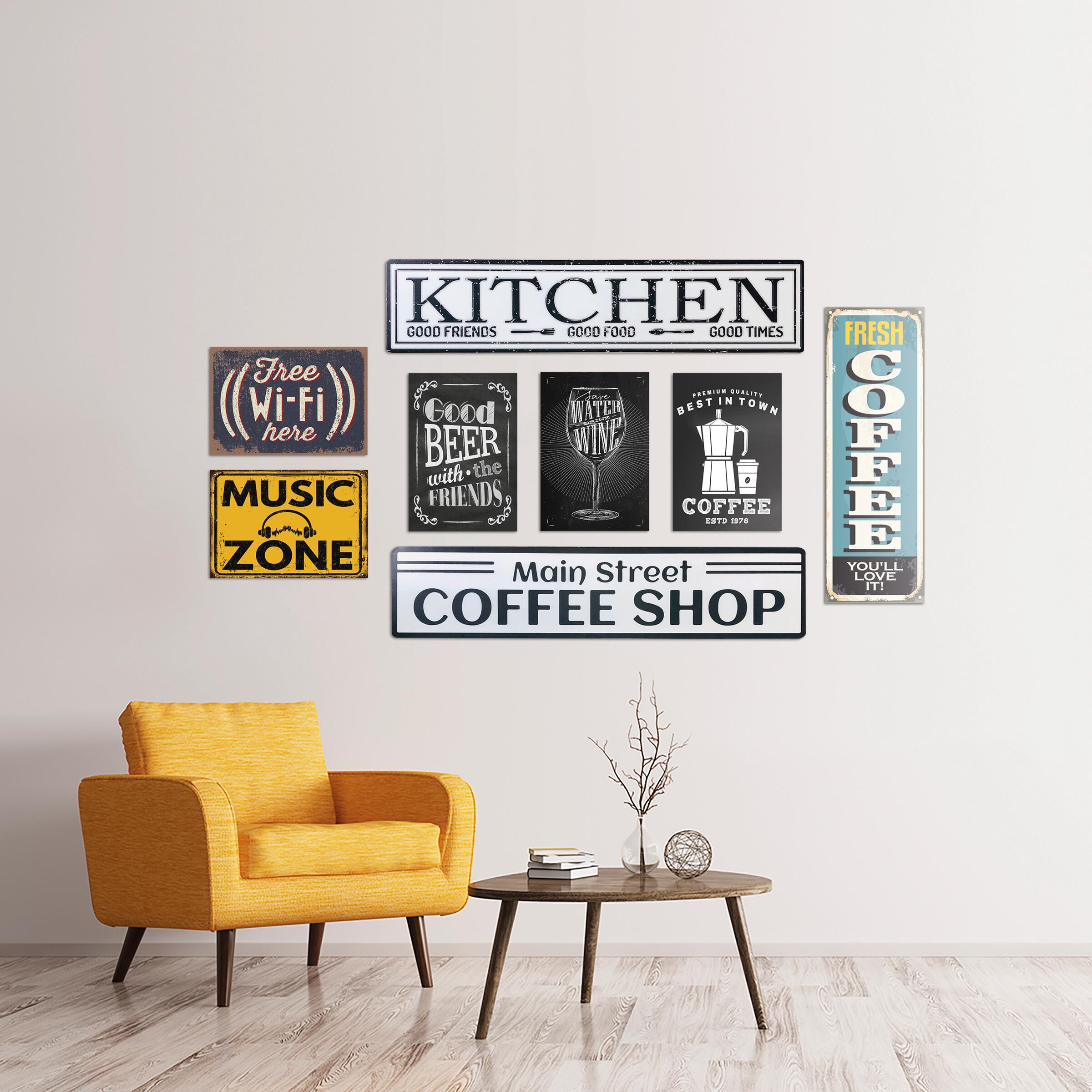 Dipinto su tela Beer Friends Gesso 24x35 cm | Leroy Merlin