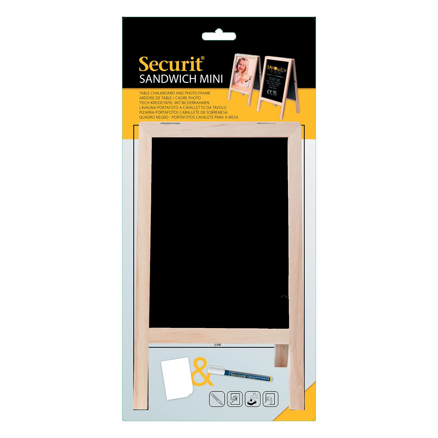 Lavagna per gesso Mini sandwich da tavolo beige 15x24 cm | Leroy Merlin