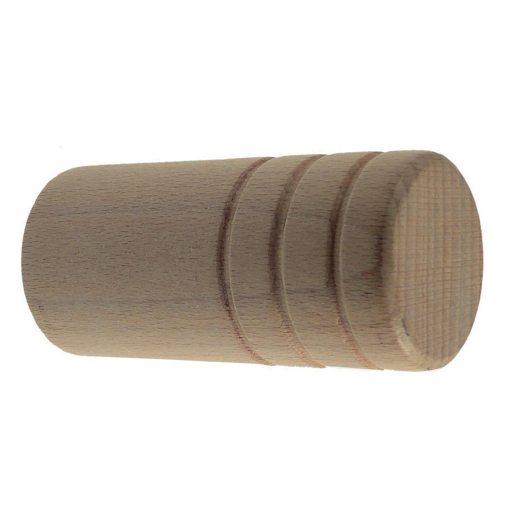 Finale per bastone Malmo pomolo in legno Ø28mm rovere sbiancato Set di ...