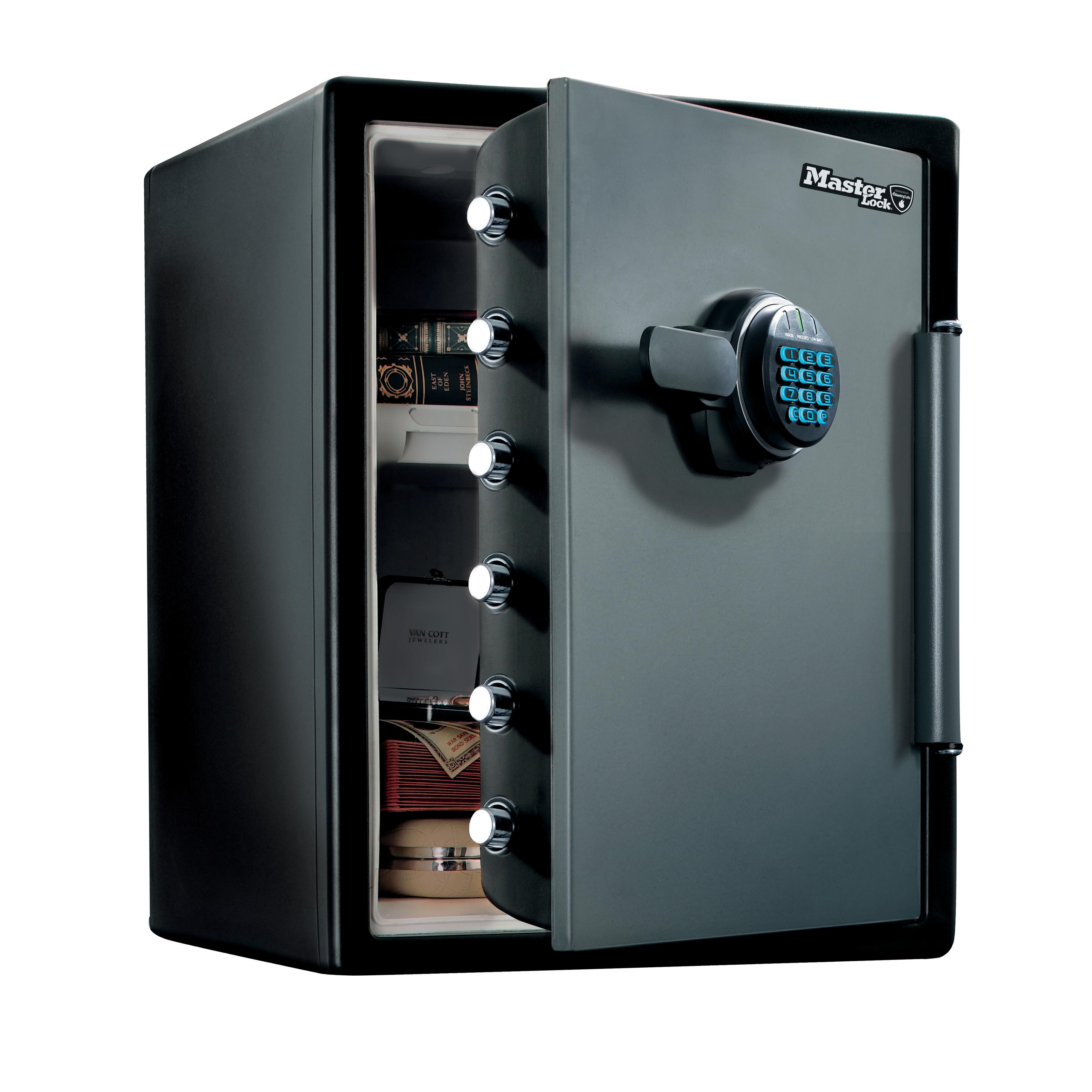 Cassaforte con codice elettronico MASTER LOCK LFW205FYC d'appoggio L 47 ...