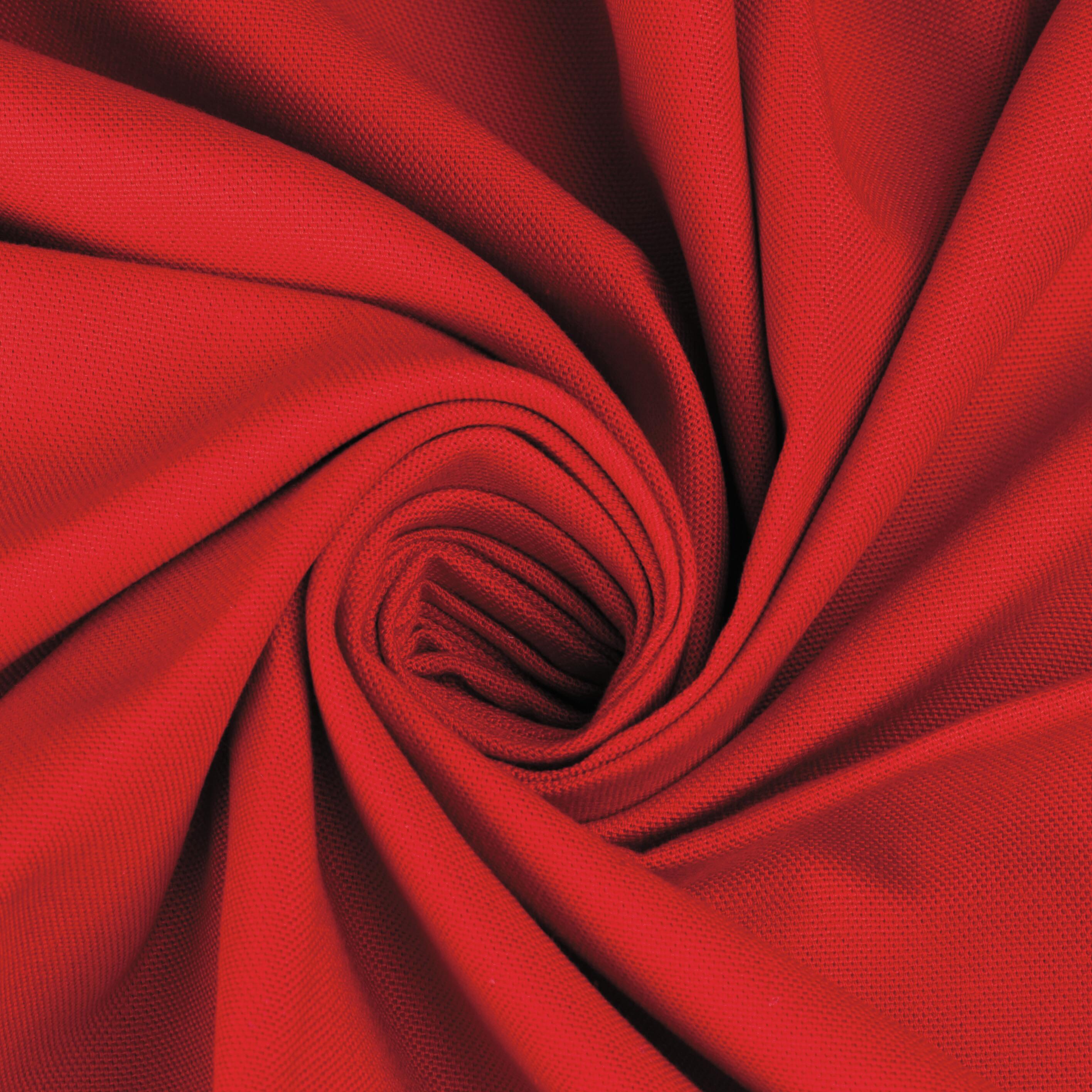 Tessuto al taglio Anna rosso 280 cm | Leroy Merlin