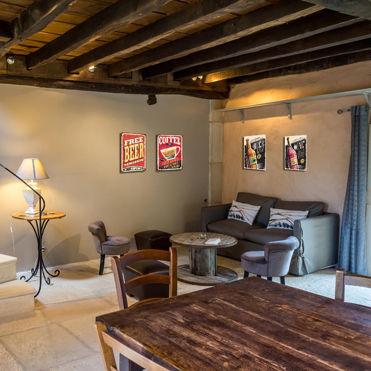 Dipinto su tela Beer 24x35 cm | Leroy Merlin