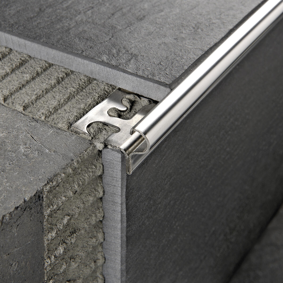 Profilo di finitura in acciaio Prostyle Acc Sp 20 mm L 270 cm acciaio ...