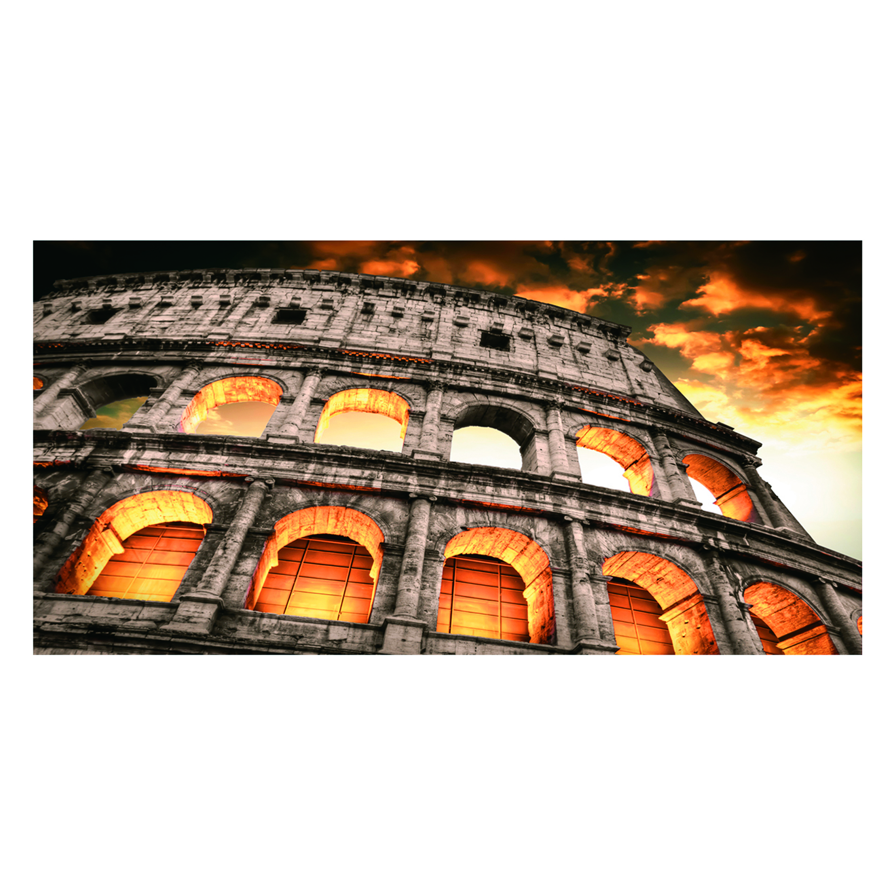 Dipinto su tela Deep Colosseum 70x140 cm | Leroy Merlin