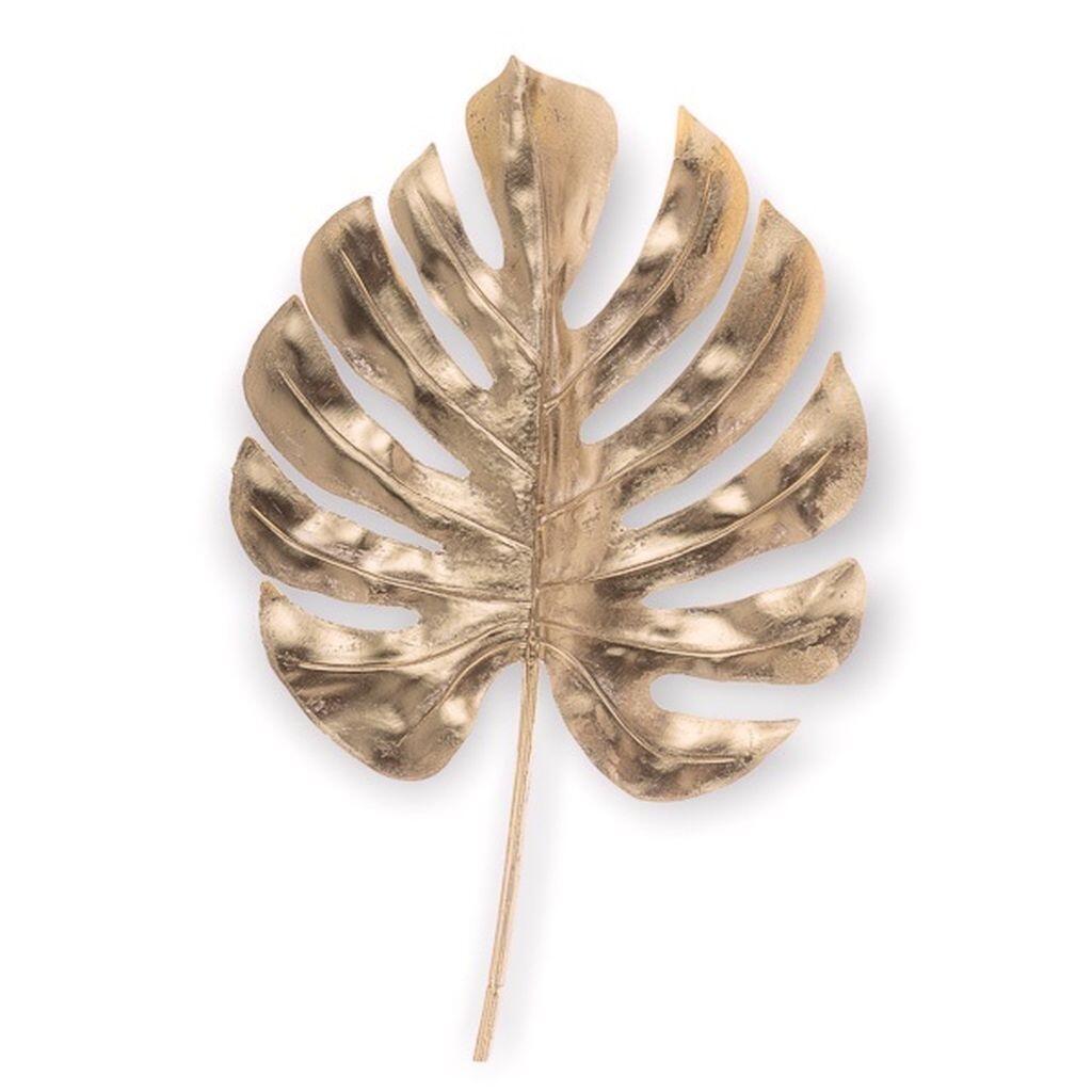 Foglia artificiale Filo in pvc colore giallo oro H 60 | Leroy Merlin