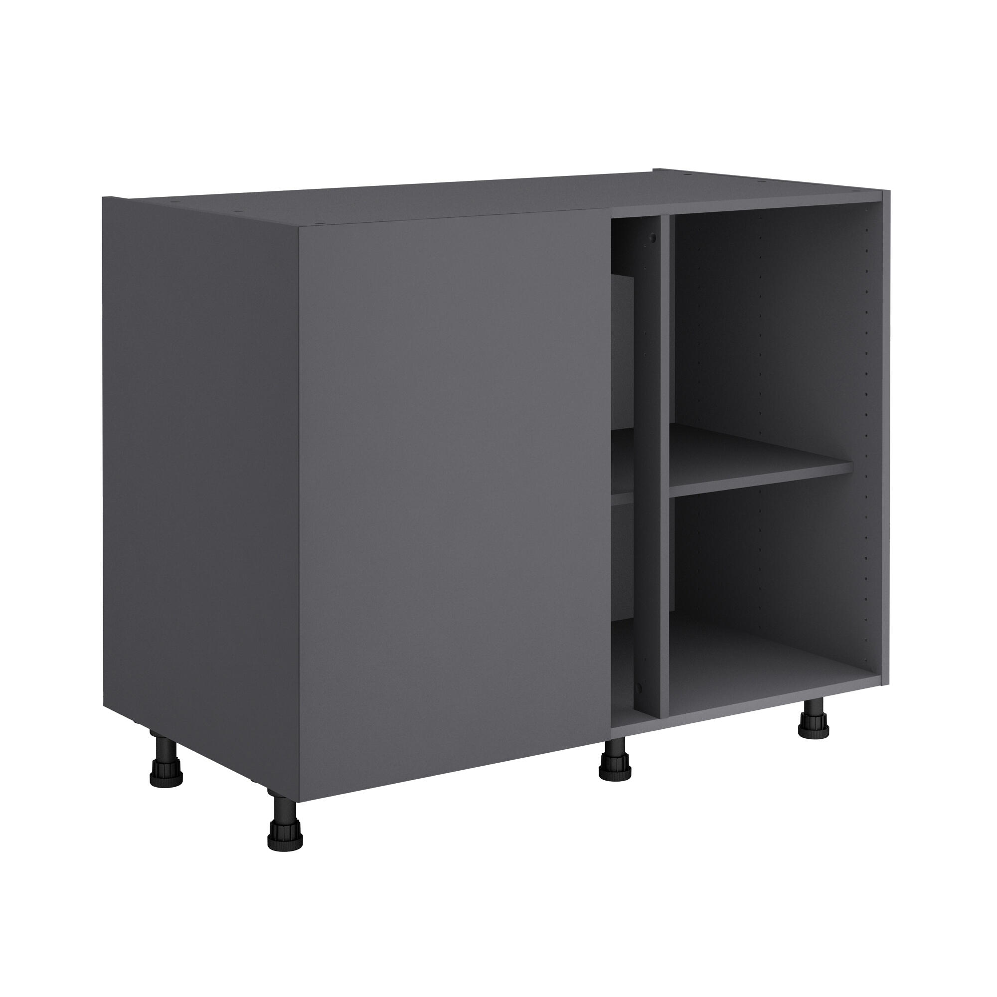 Scocca per base cucina DELINIA ID L 106 x H 76.8 x Sp 58 cm grigio ...