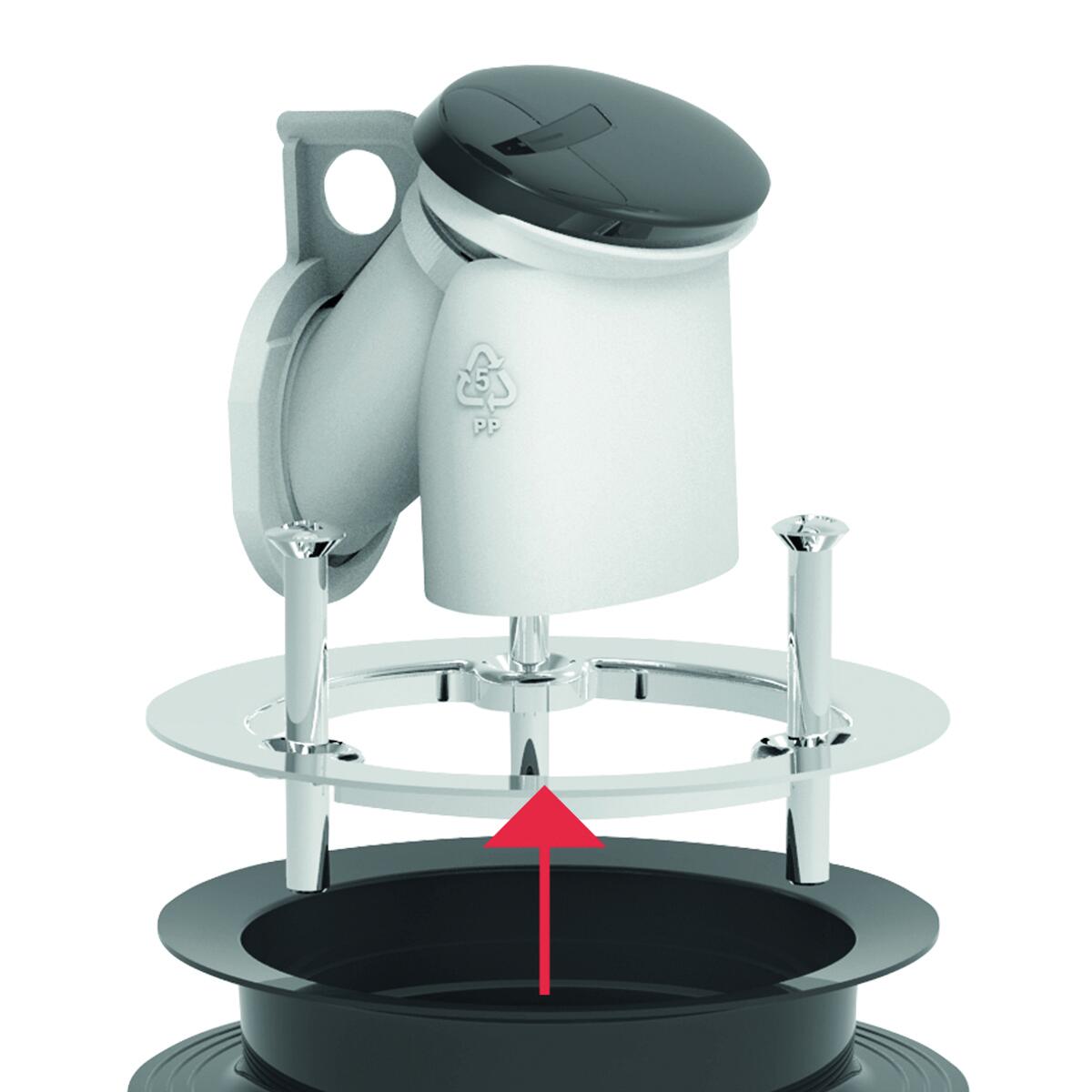 Scarico ribassata EQUATION nero | Leroy Merlin