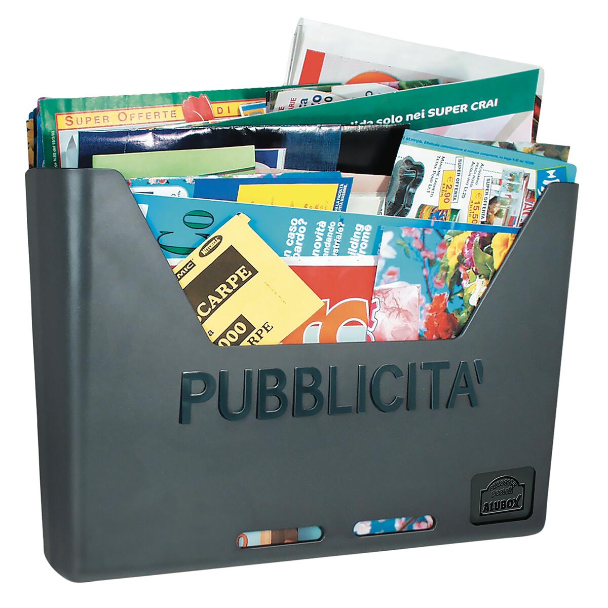 Cassetta porta pubblicità Carosello L 355 x P 75 x H 255 mm colore ...