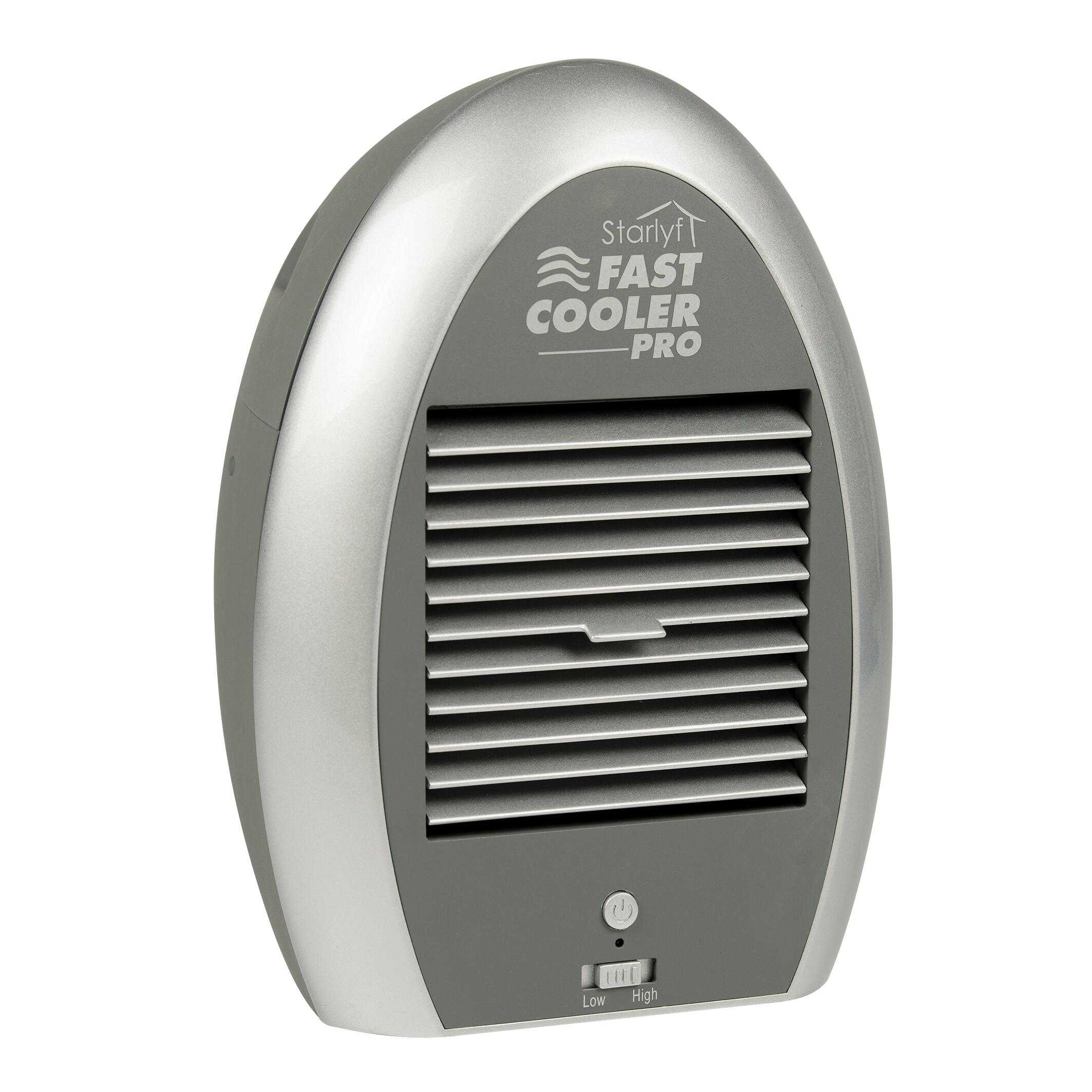 Ventilatore nebulizzatore STARLYF Fast Cooler Pro cromo 4.8 W | Leroy ...