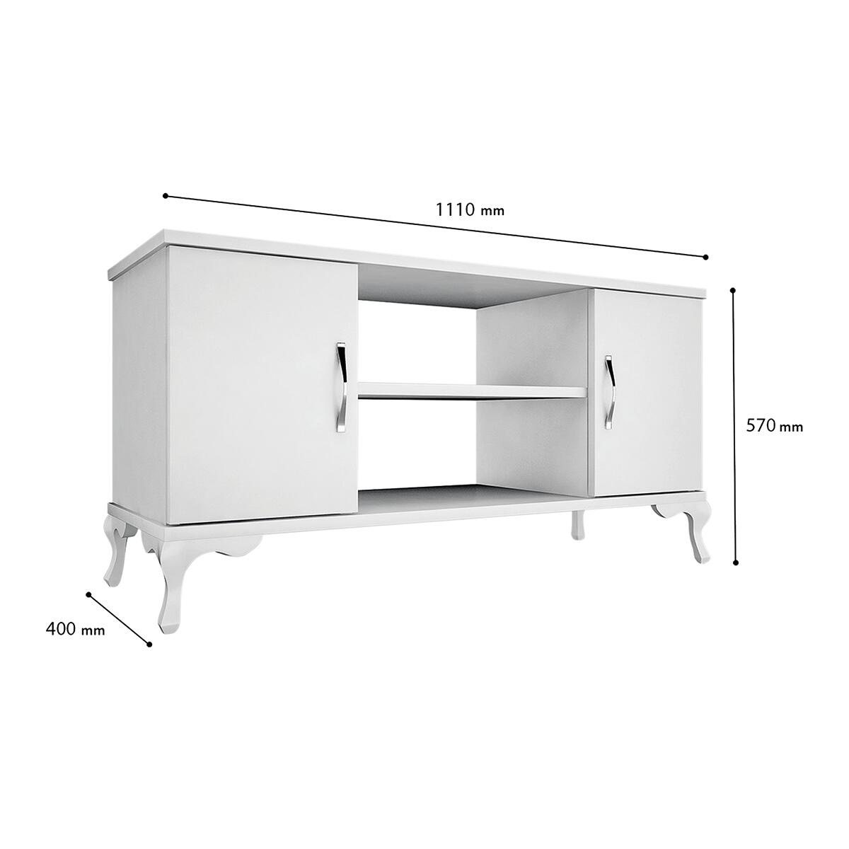 Mobile per TV Menekse L 111 x H 57 x P 40 cm | Leroy Merlin