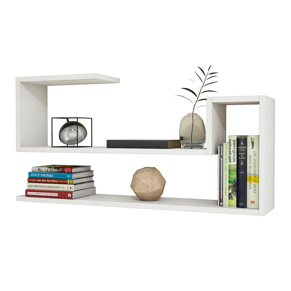 Mensola Airy L 170 x P 20 cm, Sp 3 cm bianco | Leroy Merlin