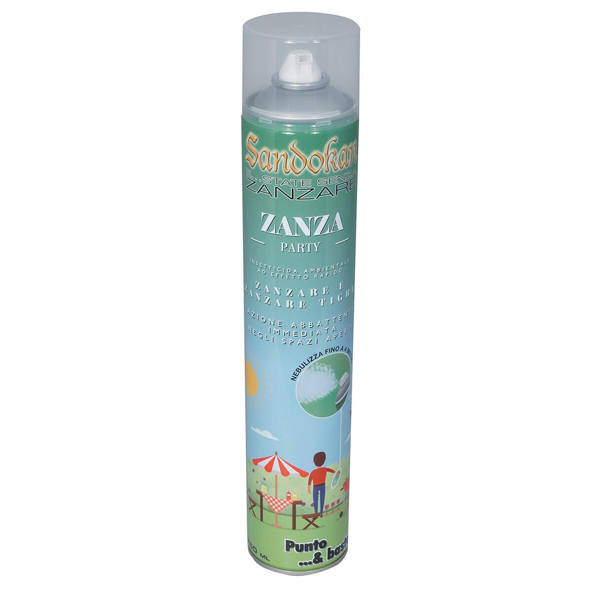 Insetticida spray per zanzare SANDOKAN Zanza Party 750 ml | Leroy Merlin