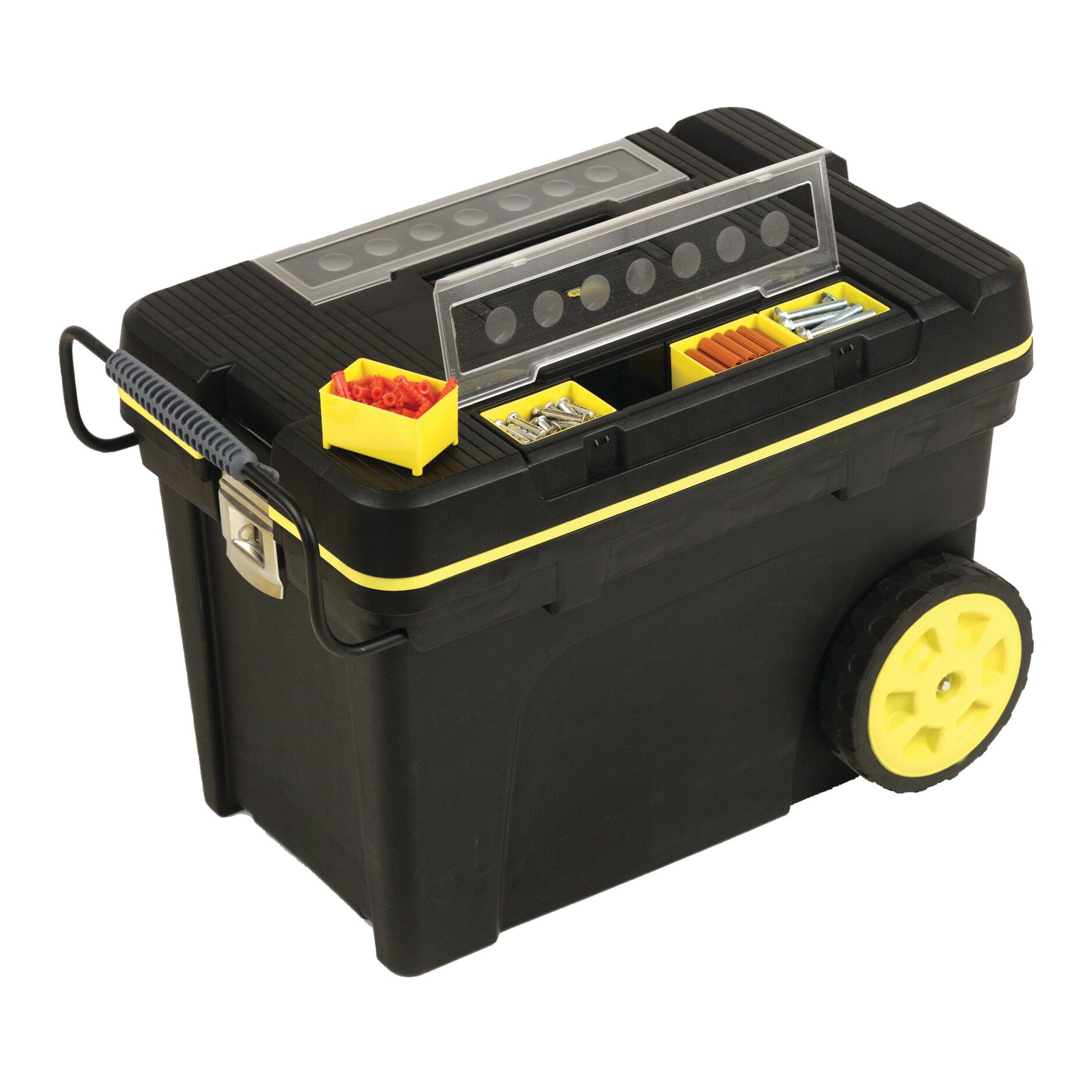 Carrello STANLEY Baule porta utensili con ruote L 37.5 x H 41.9 cm, P ...