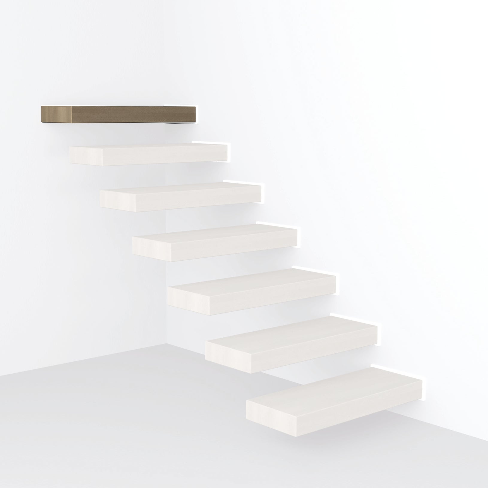 Gradino Wall Finale in legno faggio L 800 mm H 300 mm | Leroy Merlin