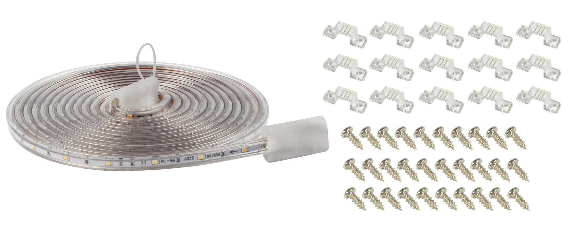 Striscia led Outflexi 5m luce bianco naturale 400LM IP65 INSPIRE ...