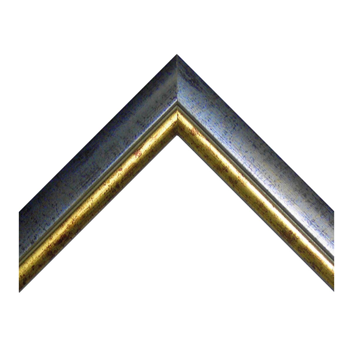 Cornice Boston blu e oro per foto da 50x70 cm | Leroy Merlin