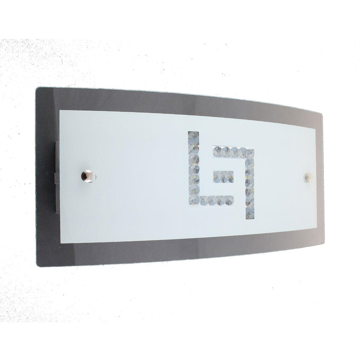 Applique Teo LED bianco, in vetro, | Leroy Merlin