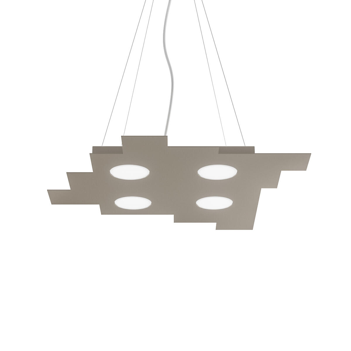 Lampadario Design Wall sabbia in metallo | Leroy Merlin