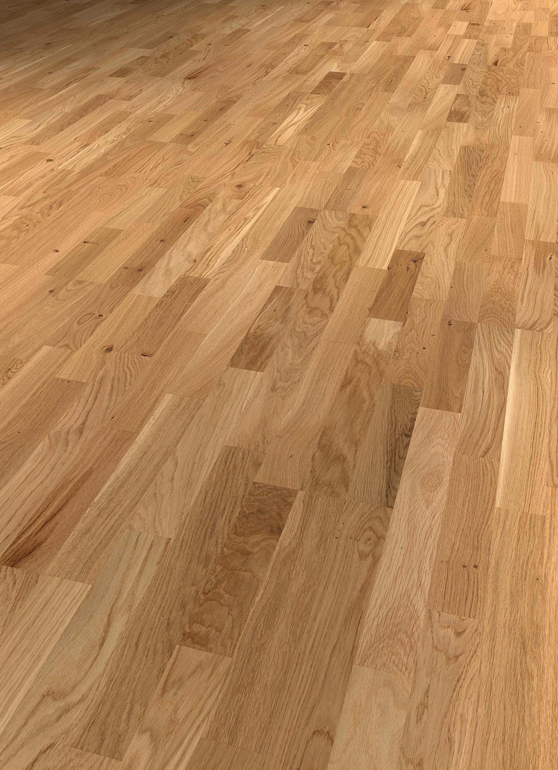 Parquet Multistrato 3 Strip Click Easy rovere miele | Leroy Merlin