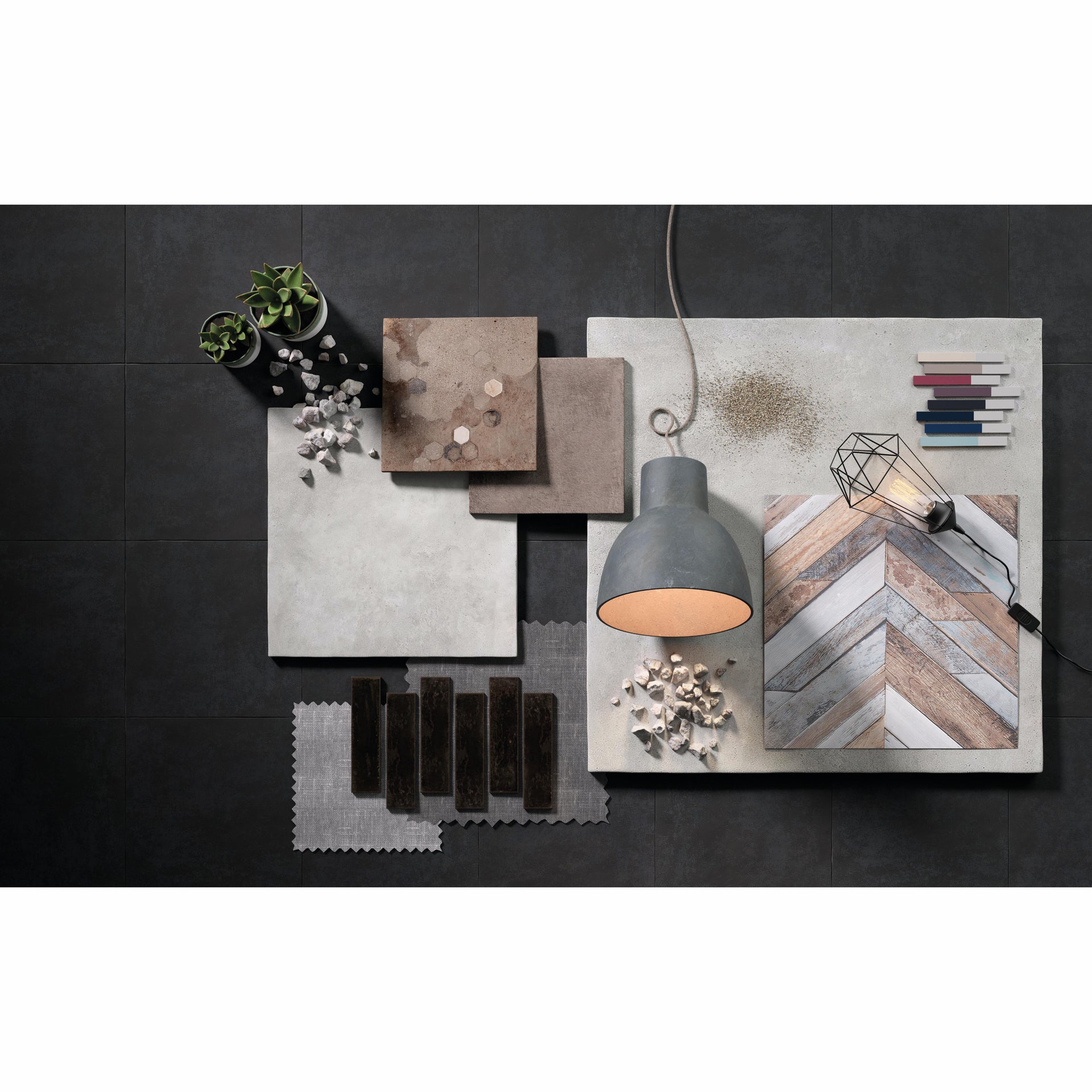 Lampadario Scandinavo Studio grigio in ceramica, D. 30 cm | Leroy Merlin