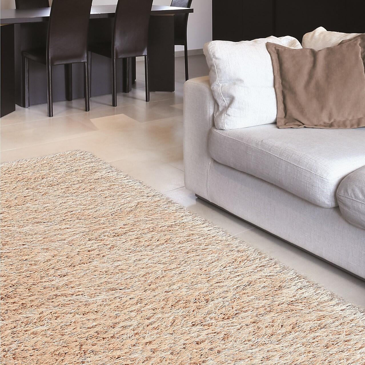 Tappeto Shaggy enzo polipropilene, dorato, 160x230 | Leroy Merlin
