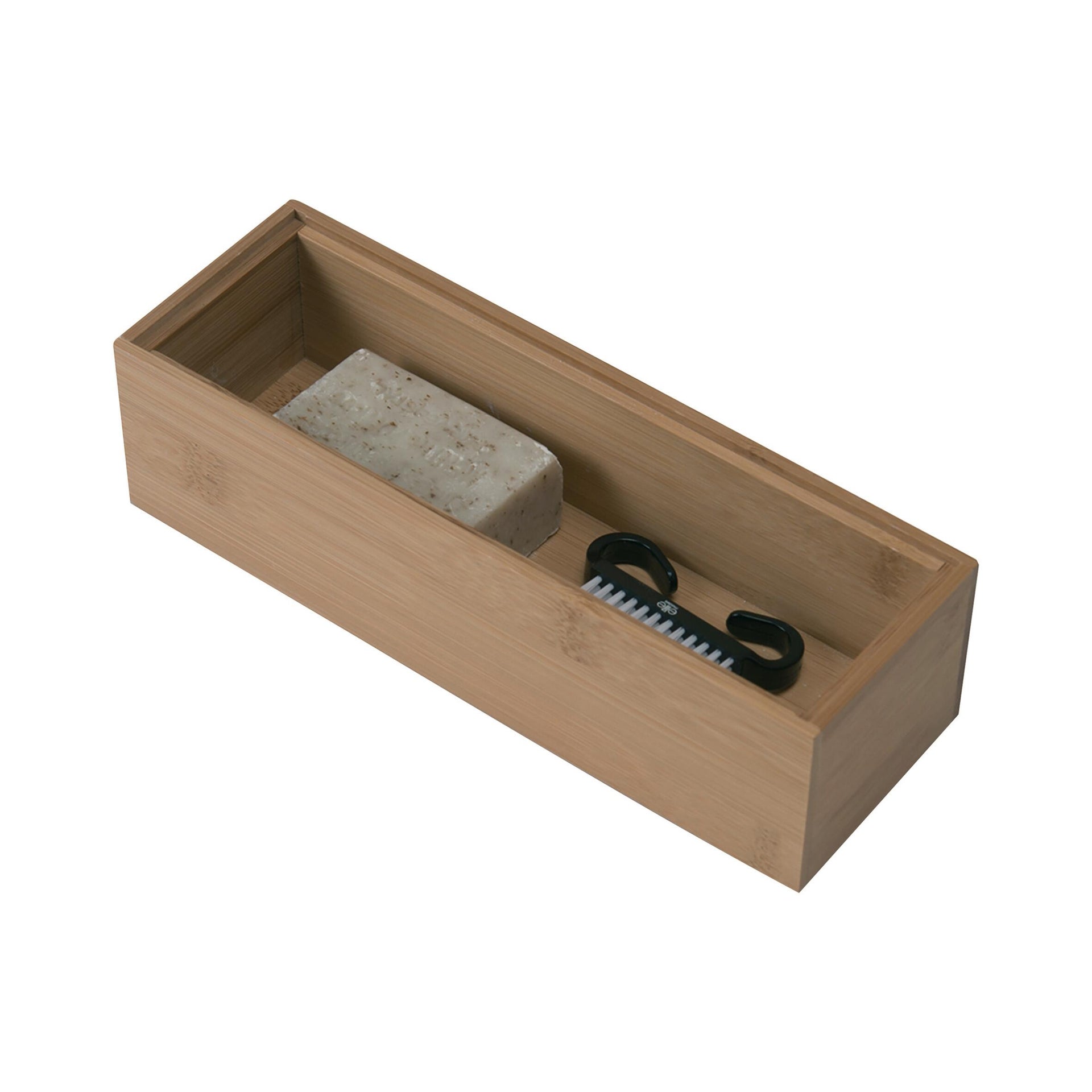 Separatore cassetto modulare Bamboo L 22.5 x P 22.5 x H 22.5 cm bambù ...