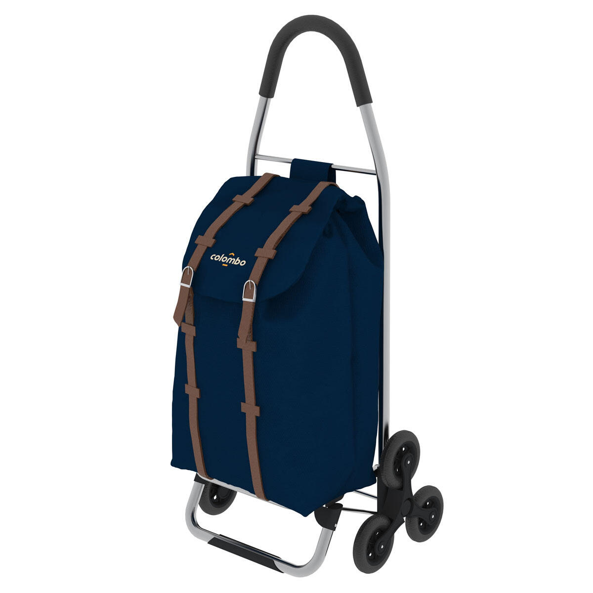 Trolley spesa con ruote grigio / argento | Leroy Merlin