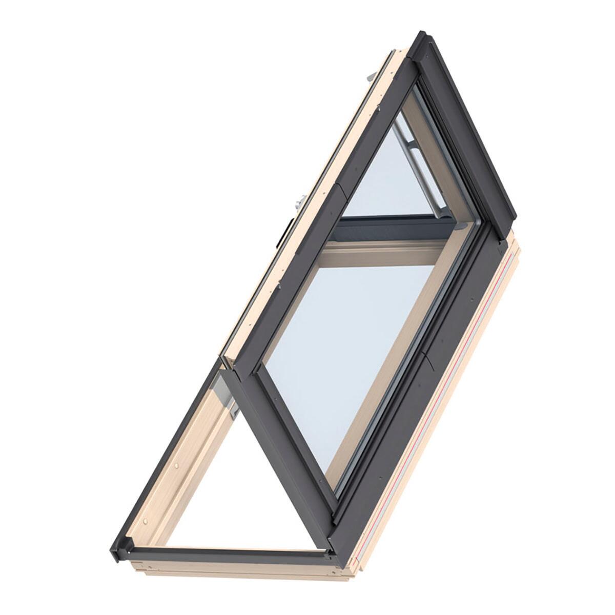 Finestra da tetto VELUX GXL FK06 3070 manuale L 66 x H 118 cm pino ...
