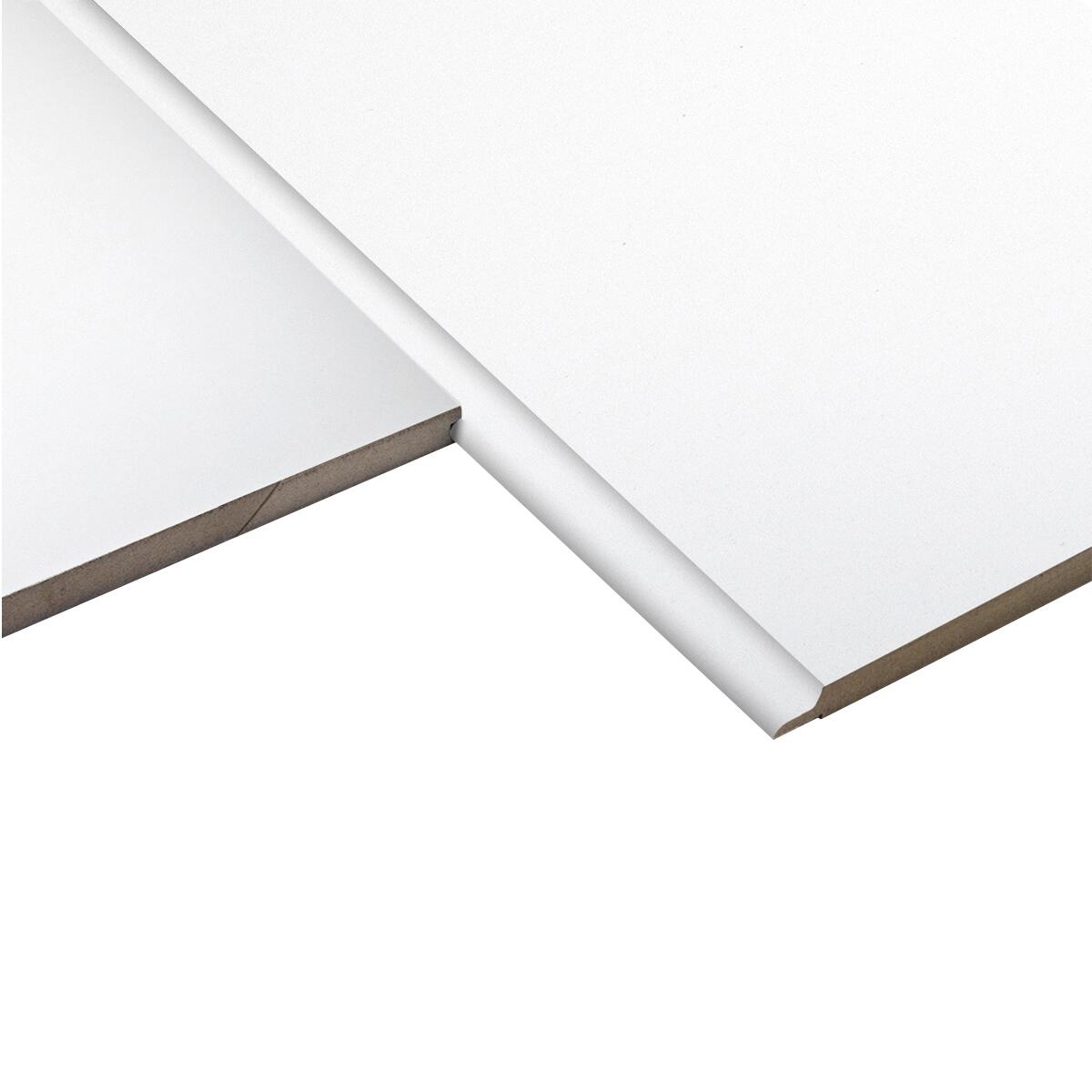 Perlina mdf opaco bianco 1° scelta L 218 x H 20 cm Sp 8 mm | Leroy Merlin