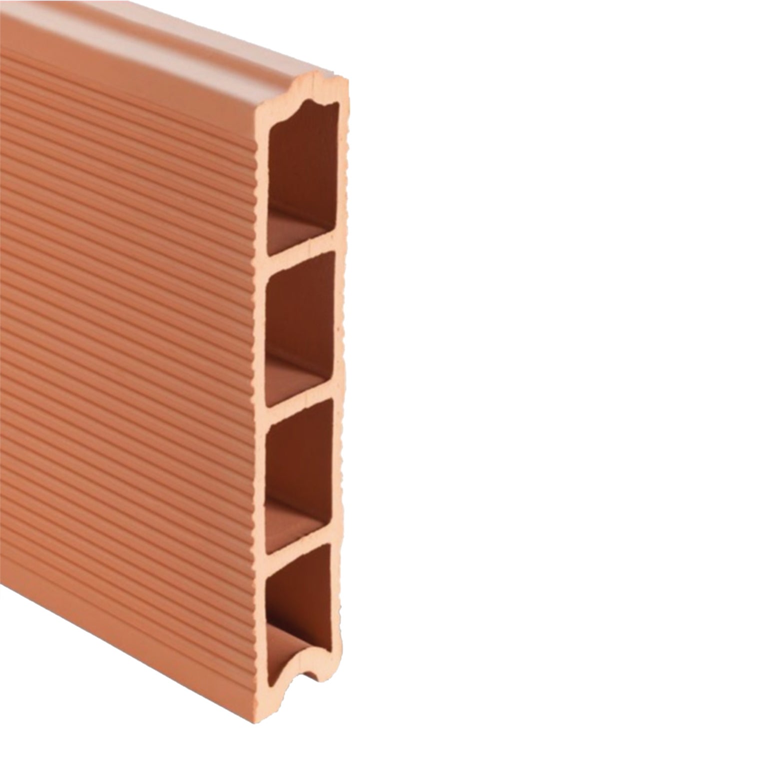 Tavella forata in laterizio Tavellone 6x25x100 100 cm, Sp 25 cm, rosso ...