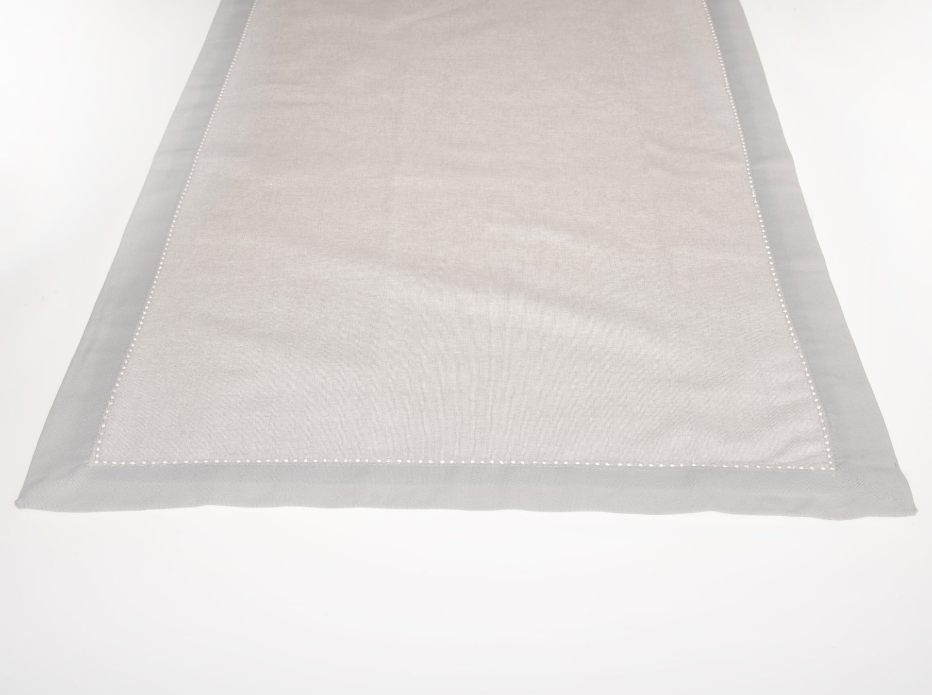 Runner da tavolo Greta grigio perla 50x140 cm | Leroy Merlin