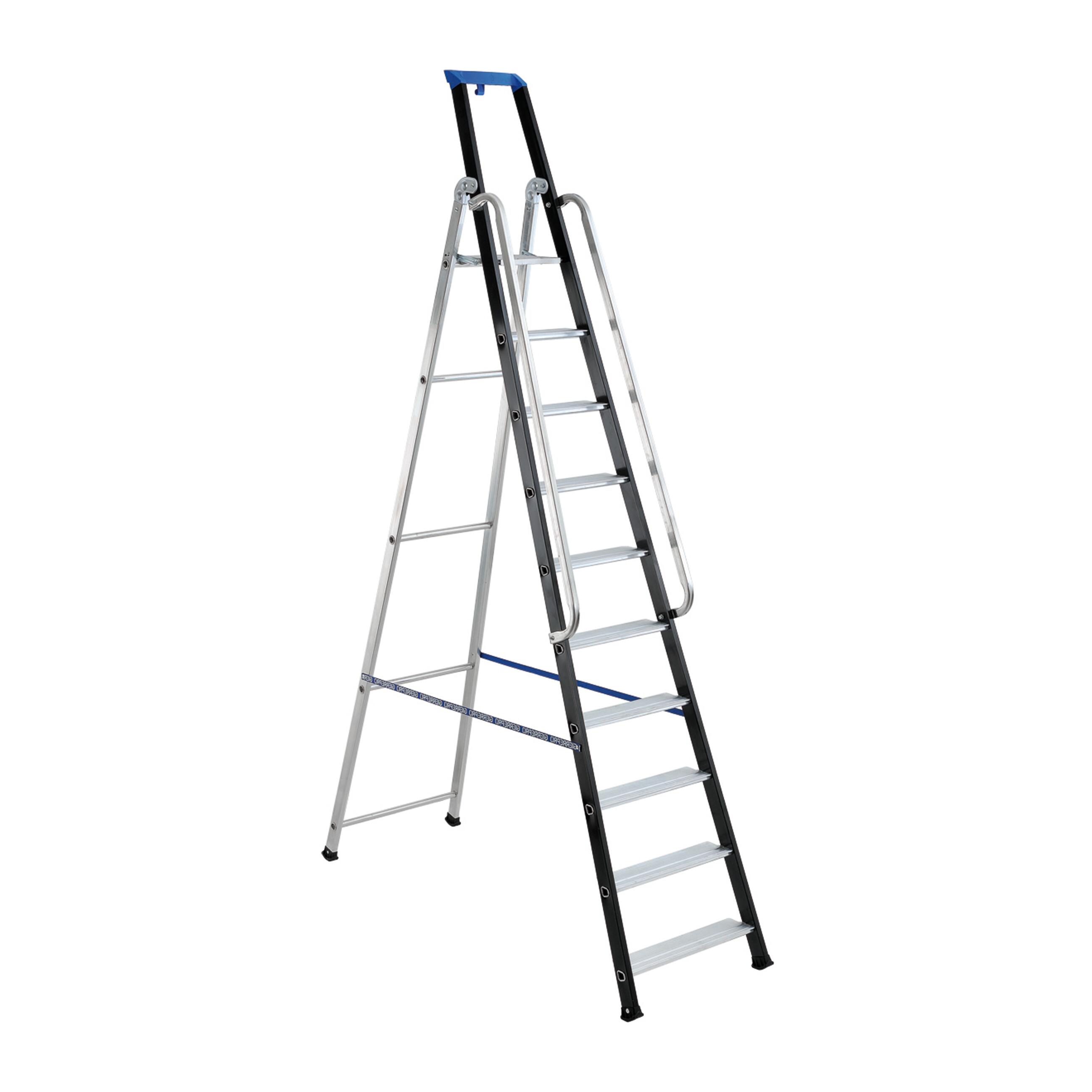 Scala doppia GIERRE Serie 7 in alluminio 12 gradini per lavori fino a 4 ...
