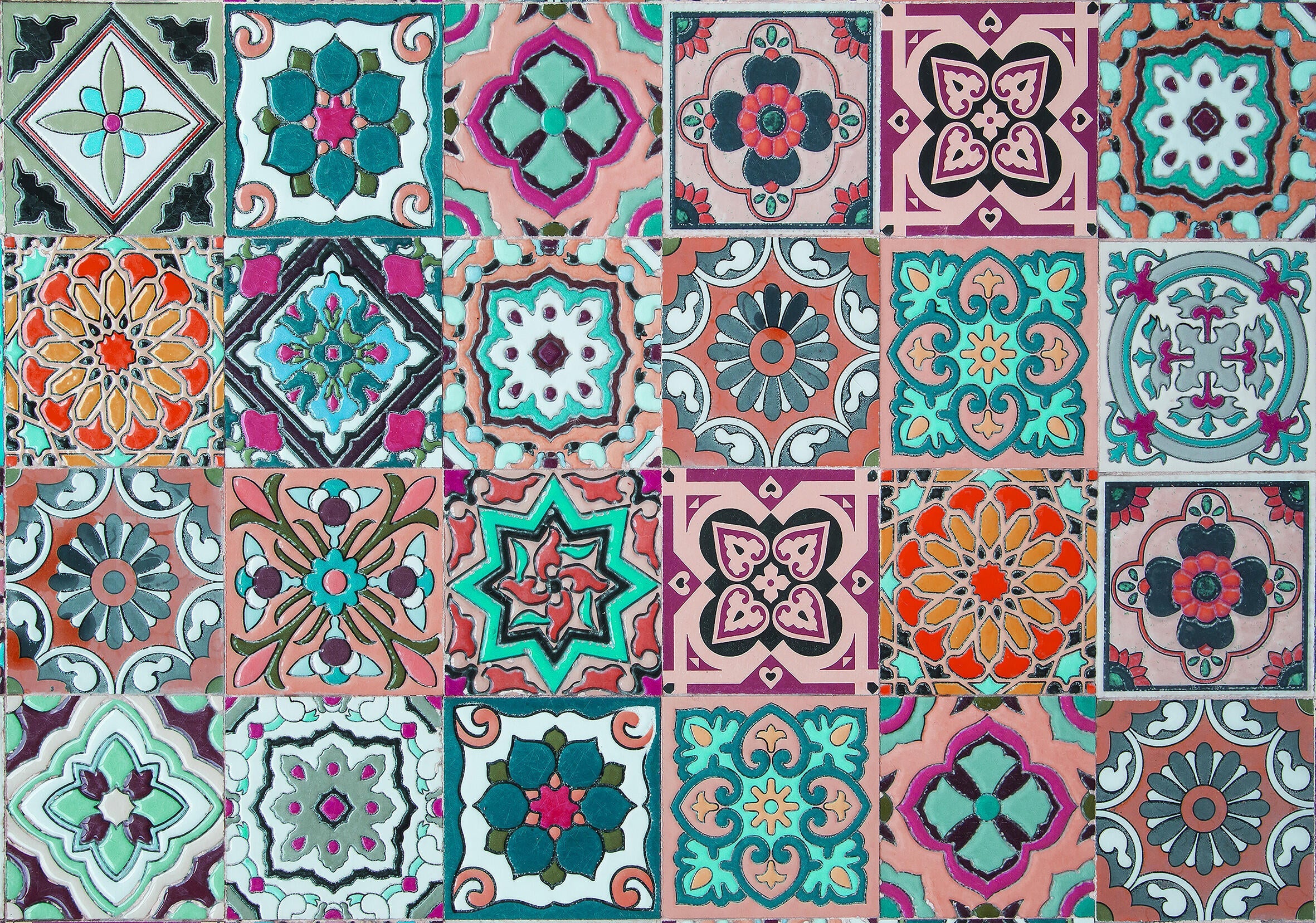 Sticker Pink 47x67 cm multicolore | Leroy Merlin