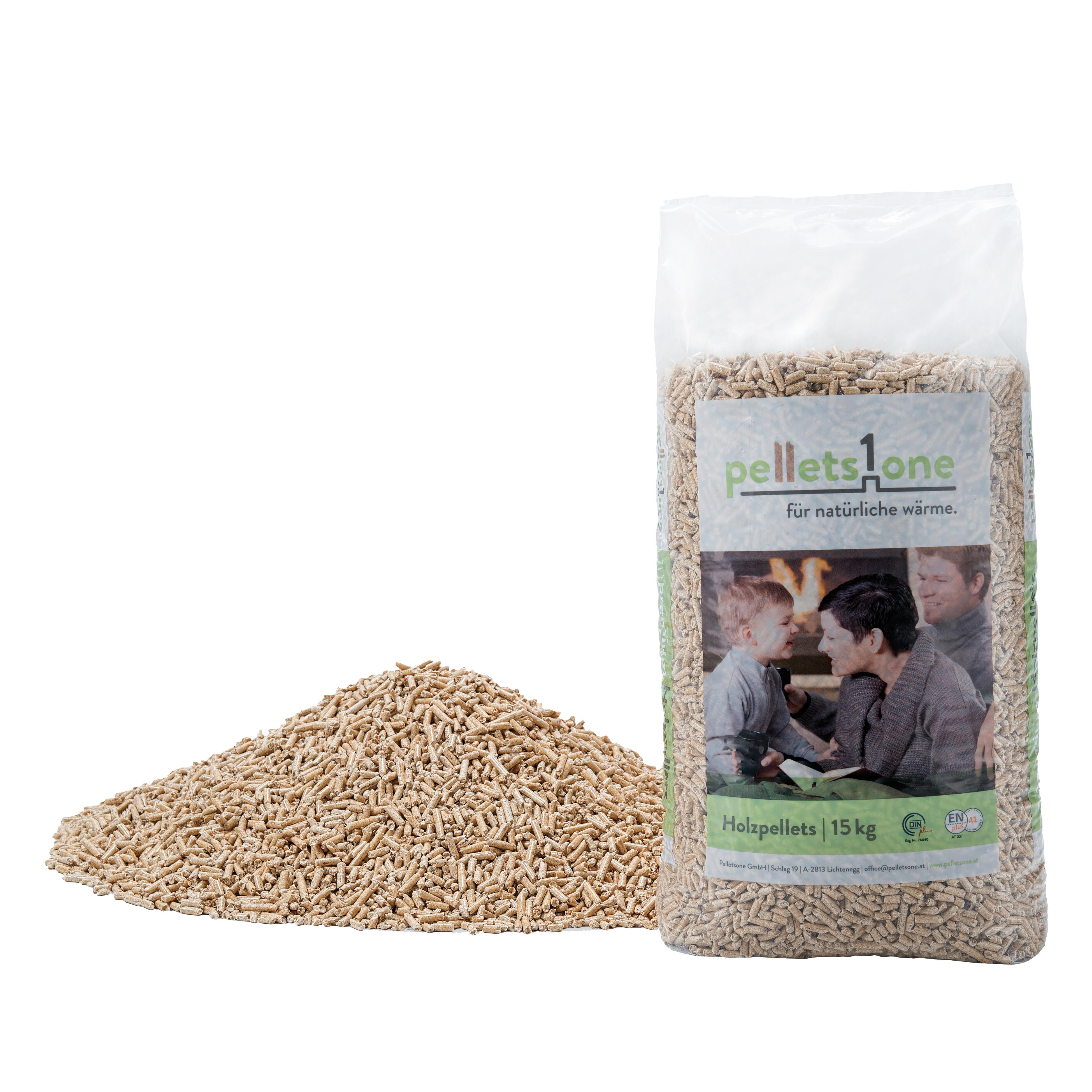 Pellet One ENplus A1 15 kg in abete | Leroy Merlin