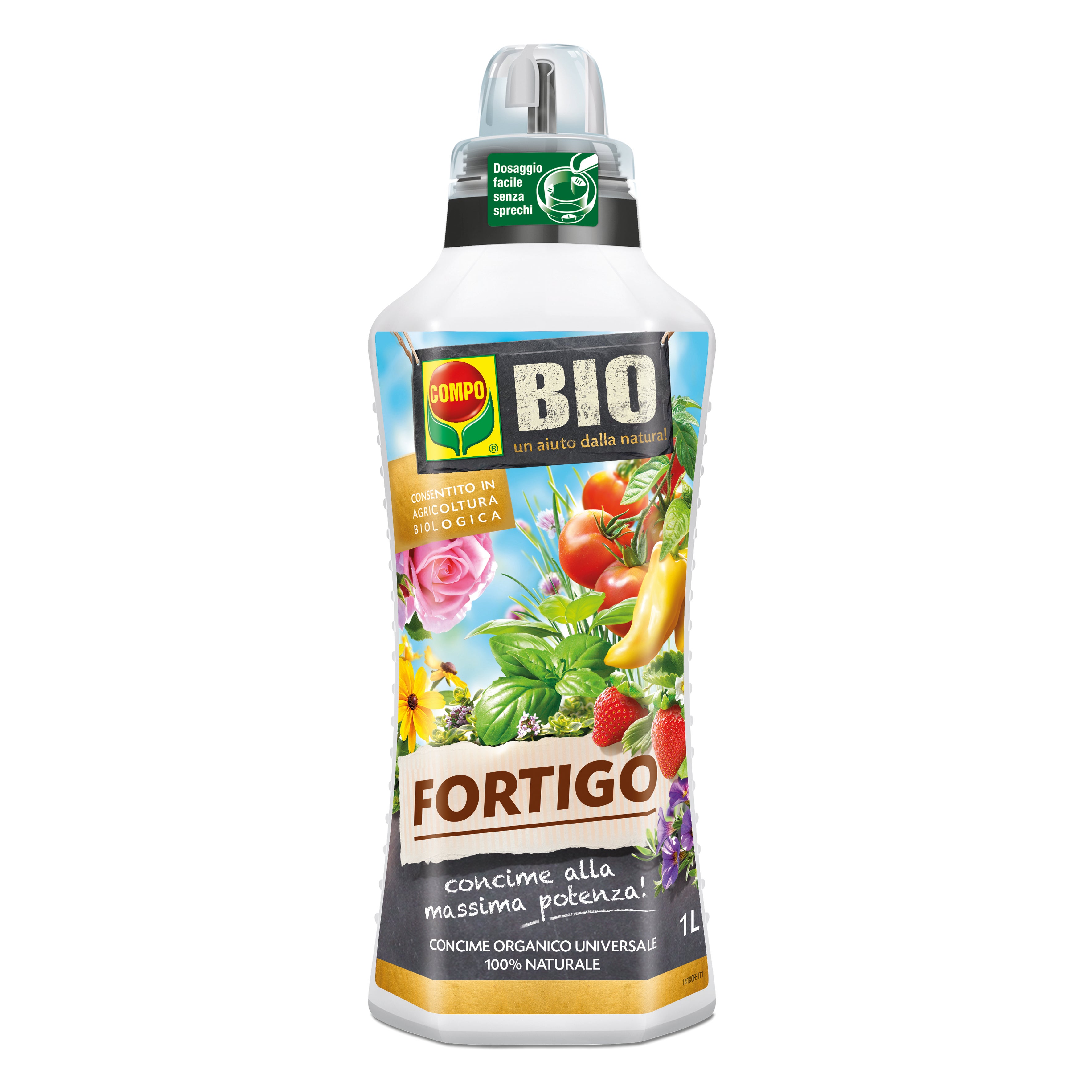 Concime liquido COMPO Bio fortigo 1 Lt | Leroy Merlin